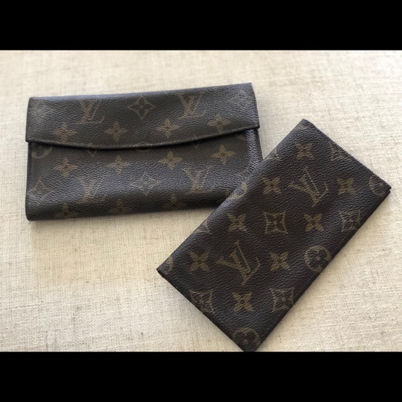 Louis Vuitton | Bags | Louis Vuitton Long Wallet Check Book Vintage ...